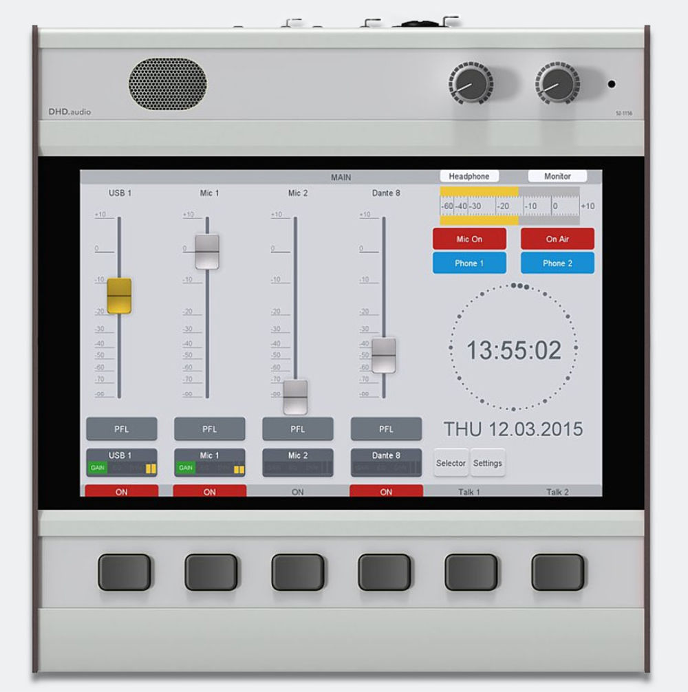 DHD AUDIO – Next Generation Radio & TV Live Broadcast Console ...