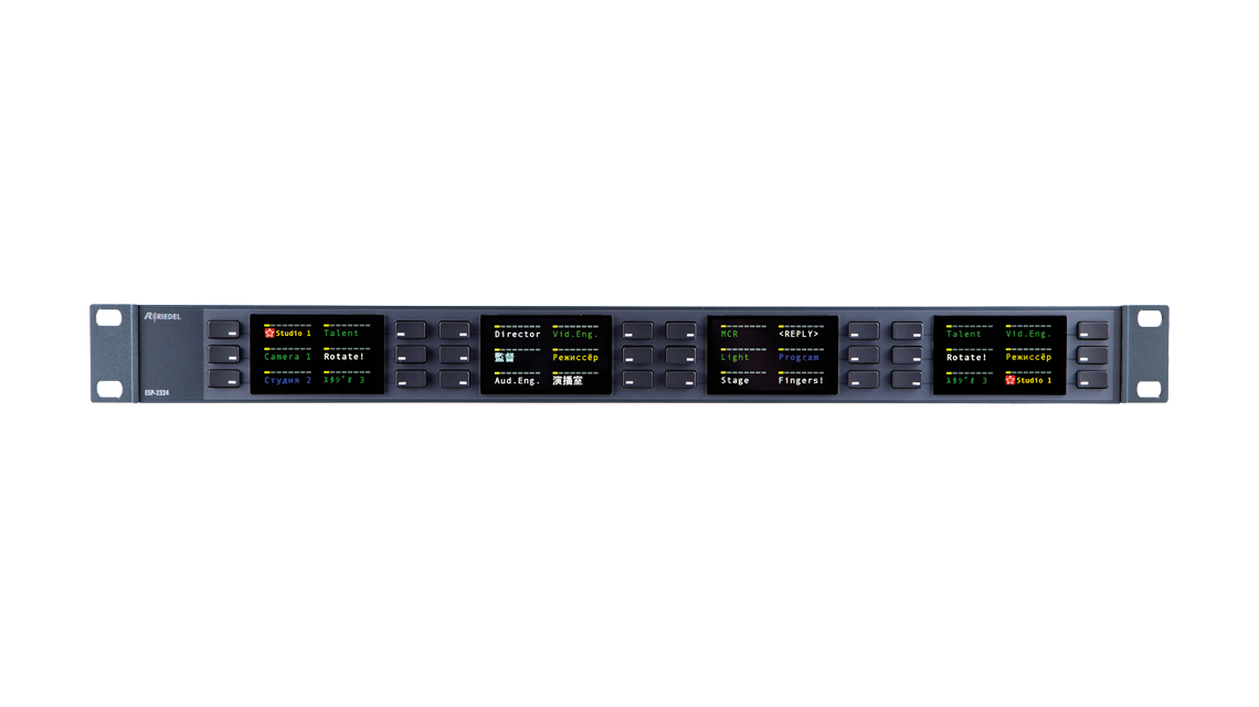 RIEDEL – Real-Time IP Distributed Video Networks / Wired & Wireless ...