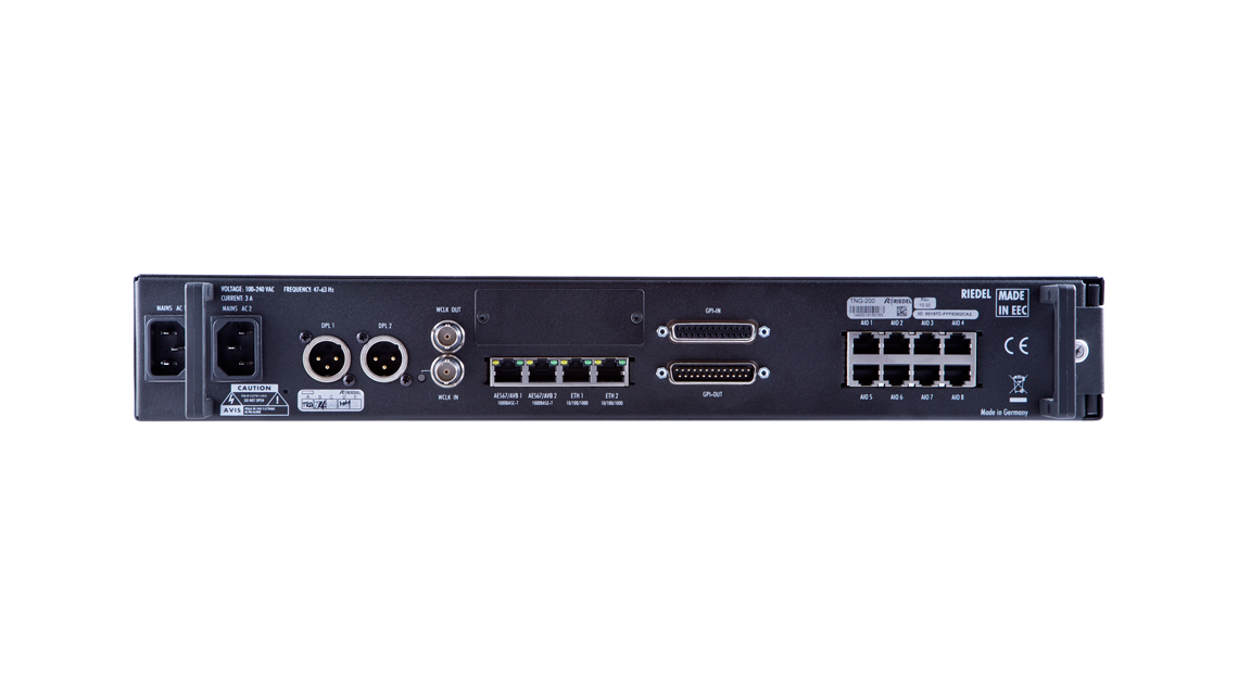 RIEDEL – Real-Time IP Distributed Video Networks / Wired & Wireless ...