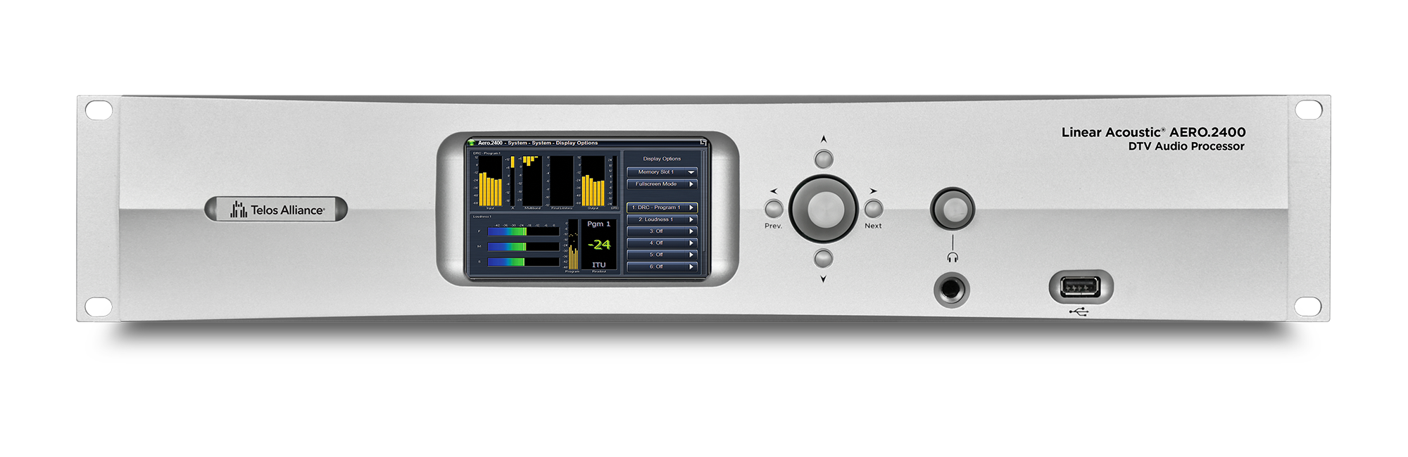 LINEAR ACOUSTIC – TV Loudness Control / Encoding, Decoding Live Dolby Atmos Workflows – Stagetec ...